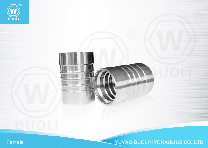 00621 Interlock Hydraulic Hose Ferrule Crimp For SAE 100R13 / R15 Hose ...